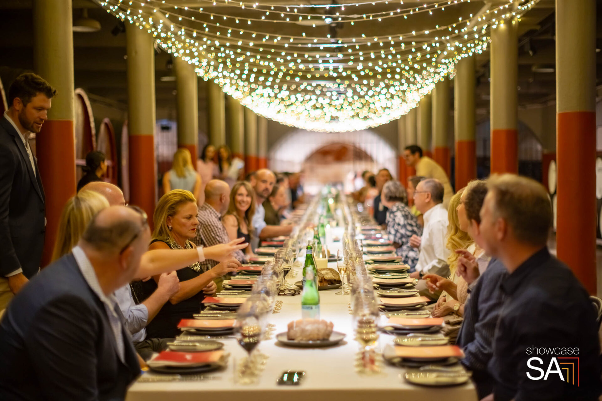 Photos: Lunch in Penfolds Magill Estate Tunnels - Showcase SA
